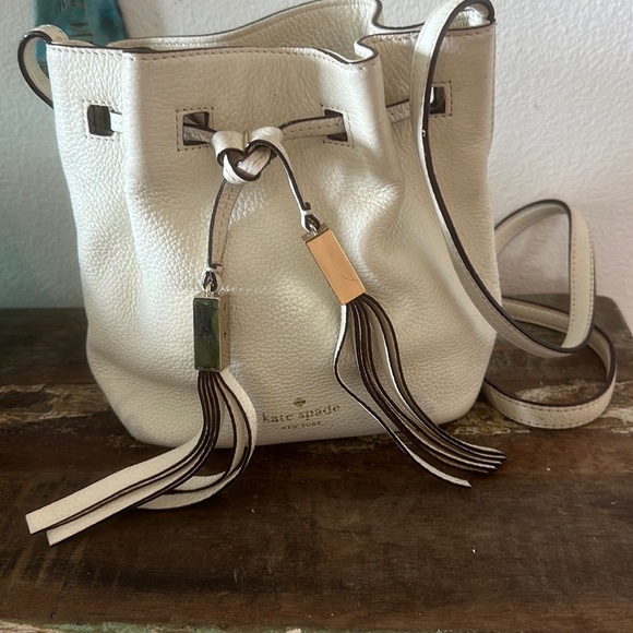 kate spade | Bags | Kate Spade Cream Street Cooper Mini Drawstring ...